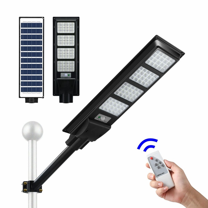 Buy 320 LED Solar Street Light 400W Remote Outdoor Garden Security Wall ...