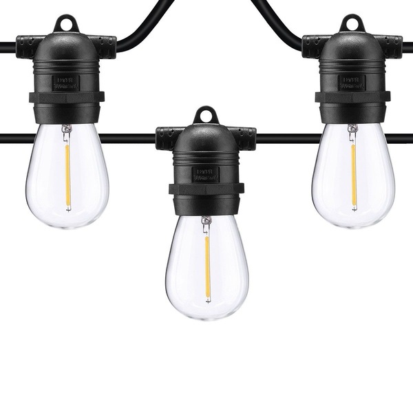 Buy 32M LED String Lights Weatherproof Outdoor Festoon Bulbs with 31 ...