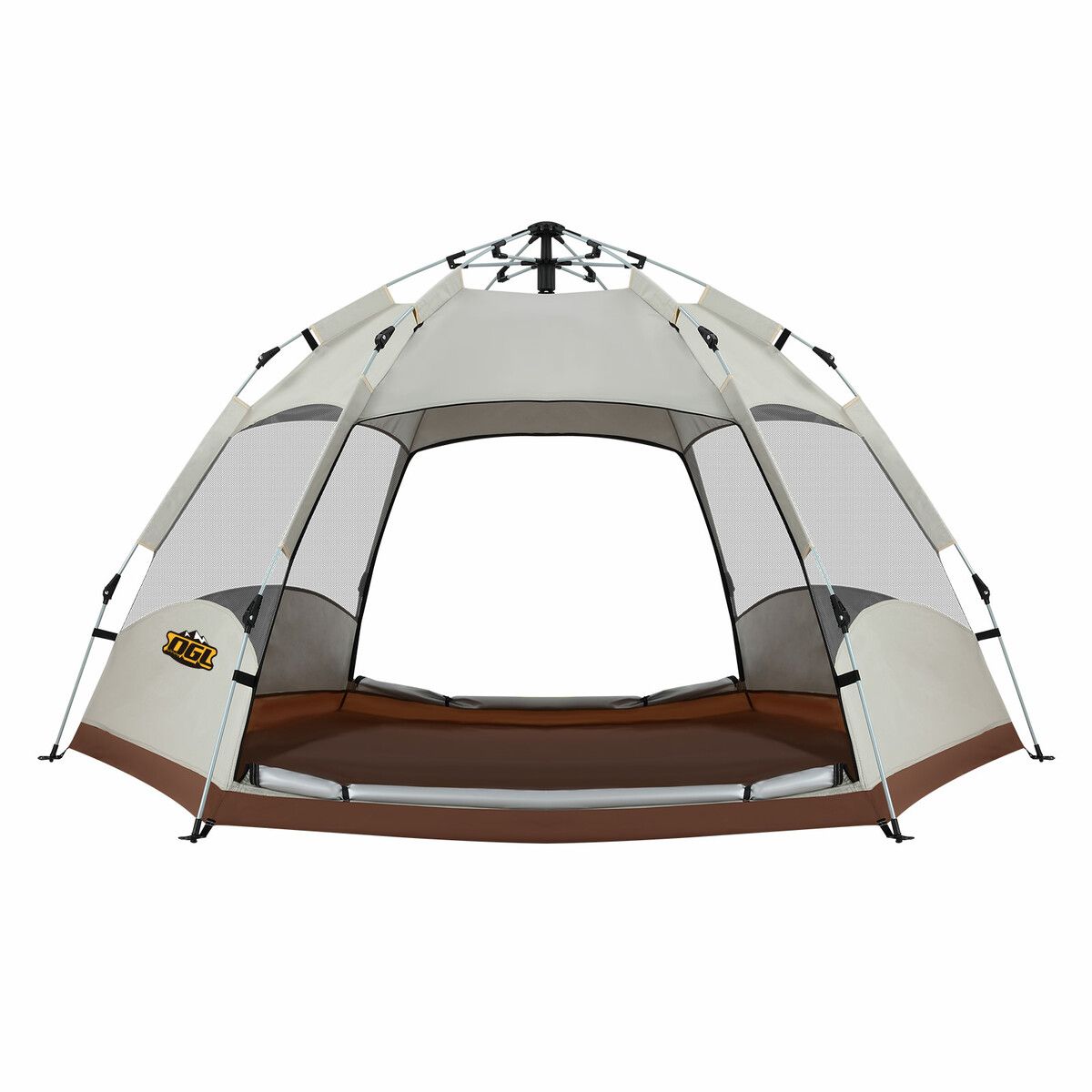 Buy 4 Man Beach Tent Shelter Camping Pop Up Instant Dome Family Shade ...