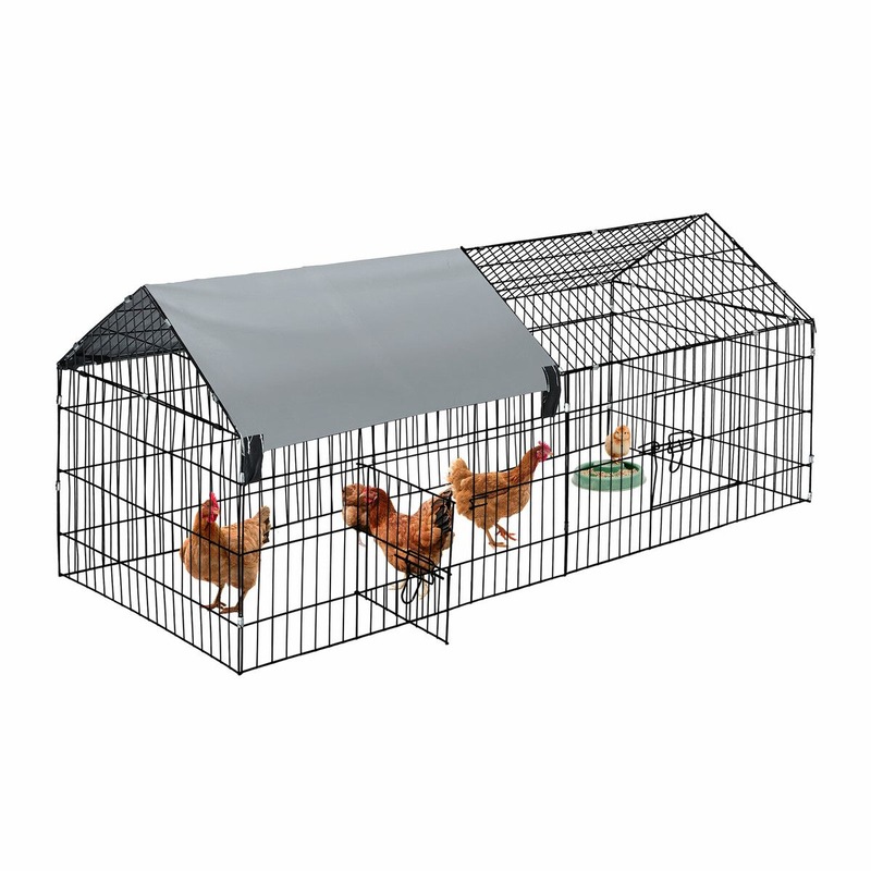 Buy Chicken Coop Run Rabbit Hutch Cat Dog Enclosure Crate Pet Cage ...