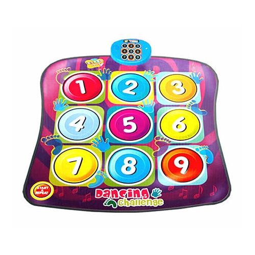 Buy Children's Electronic Multi-Coloured Dancing Challenge Dance ...