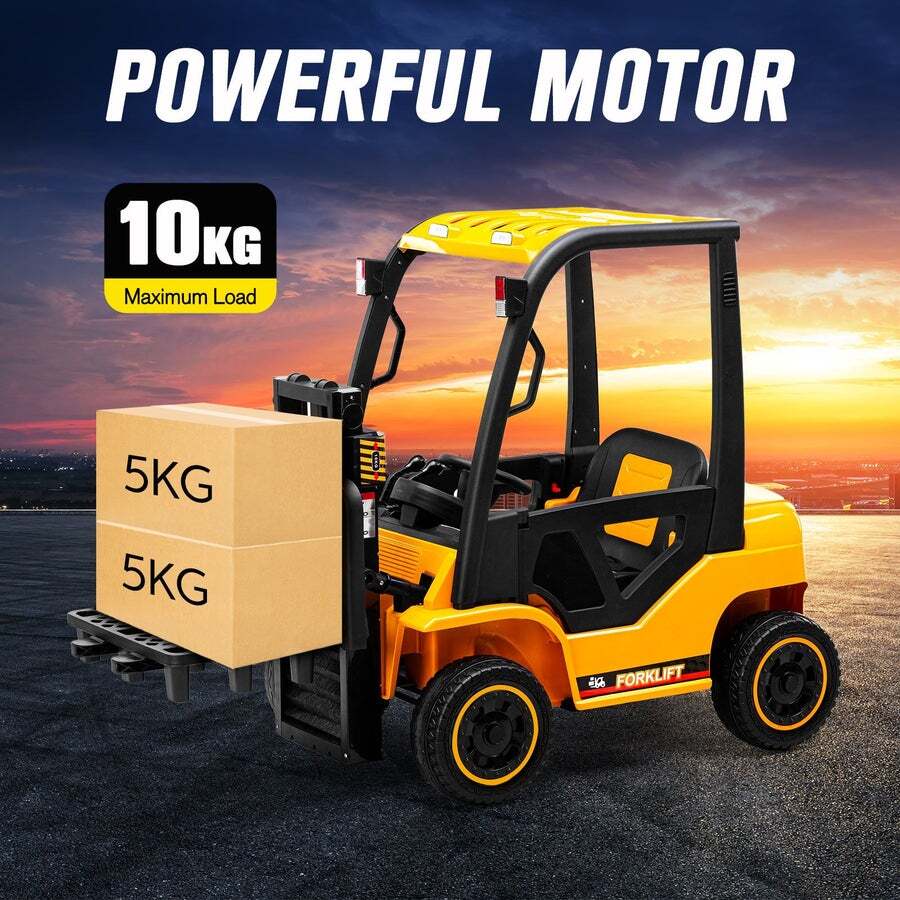 Buy Kids Electric Forklift RC Car Ride On Toy Vehicle Off Road Truck ...
