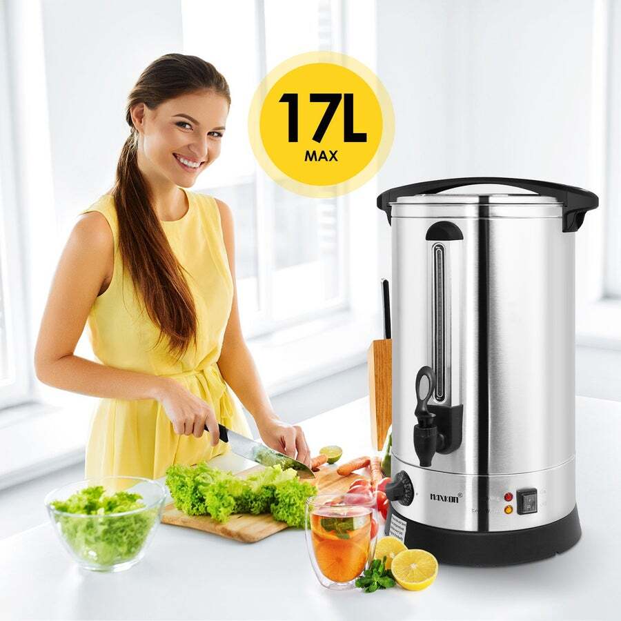 Buy Maxkon 17L Water Urn Dispenser Kettle Instant Hot Cold Coffee Tea ...