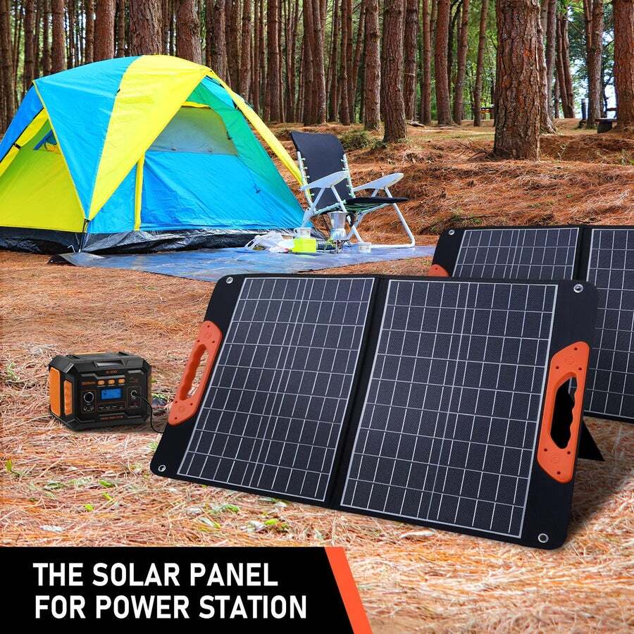 Buy Portable Solar Panel Off Grid Charger Camping System Folding for ...