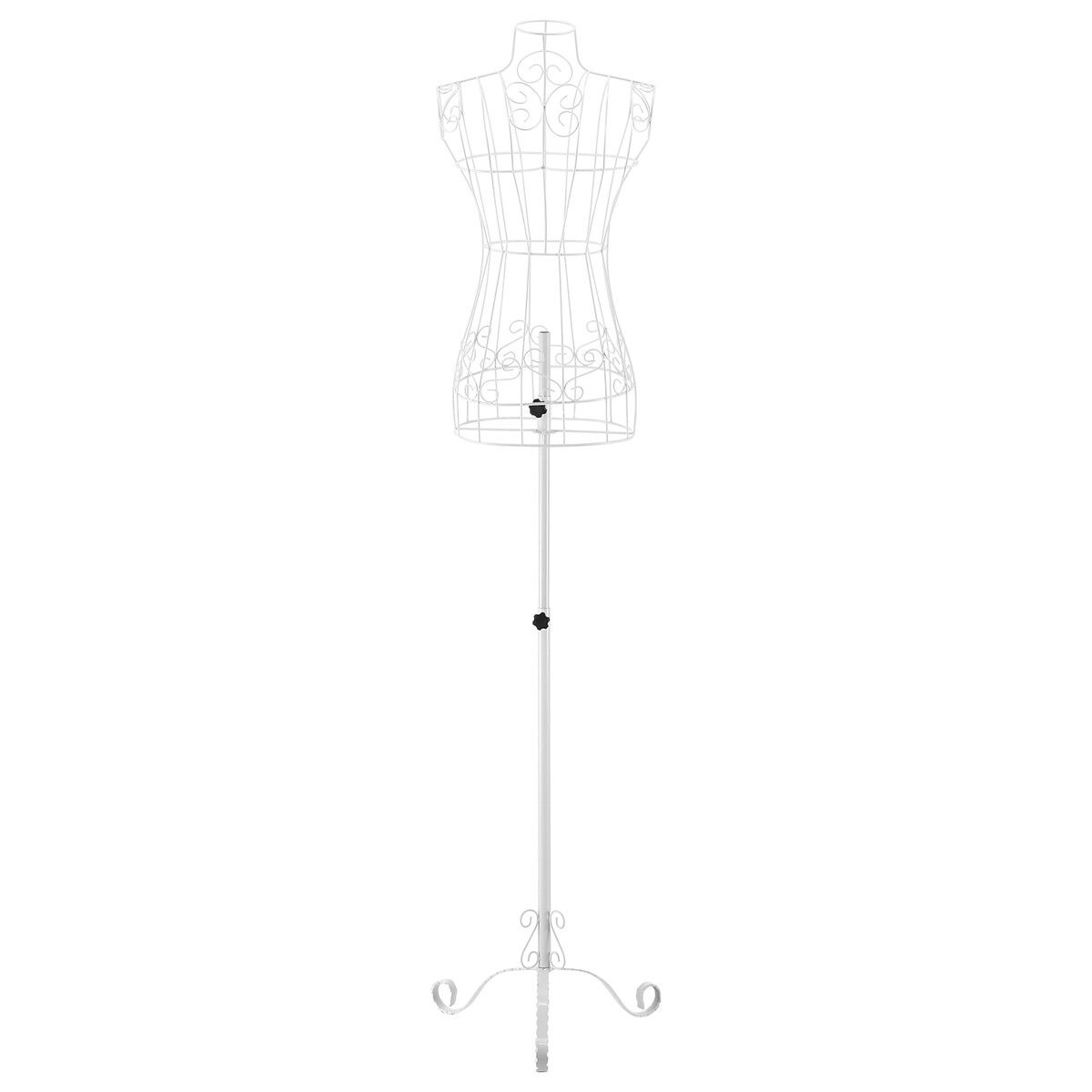 Buy Female Mannequin Wire Dress Form Upper Torso Clothing Model Manikin ...