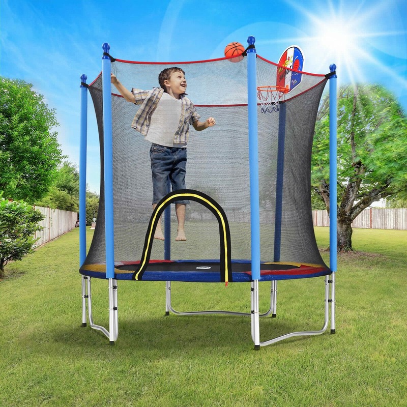 Buy Genki Kids Trampoline Bounce Rebounder Jumping Rebounding Indoor ...