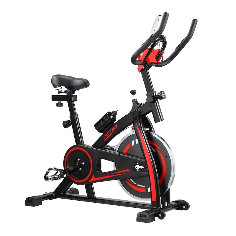 GENKI Spin Exercise Bike Indoor Cycling Bike Training Bicycle With LCD genki-spin-exercise-bike-indoor-cycling-bike-training-bicycle-with-lcd