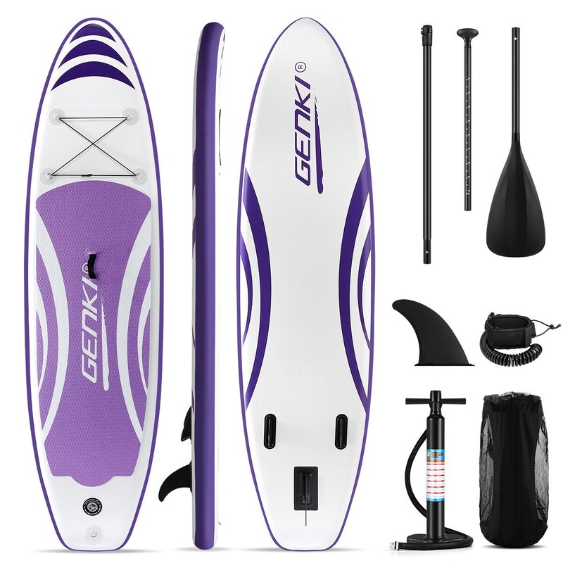 Buy GENKI Stand Up Paddle Board 2 in1 Inflatable SUP Surfboard Kayak ...