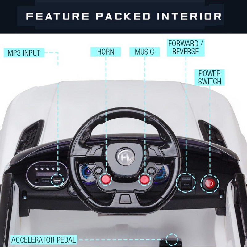 Buy Kids Ride on Sport Coupe Car Remote Control 12V Electric Children ...