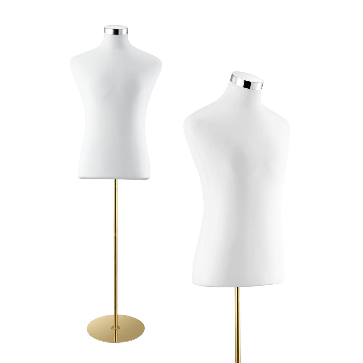 Buy Male Mannequin Dressmakers Dummy Display Stand Manikin Torso Dress ...