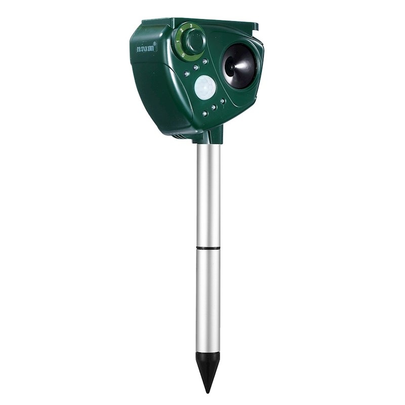 Buy Solar Powered Ultrasonic Animal Bird Deterrent - MyDeal