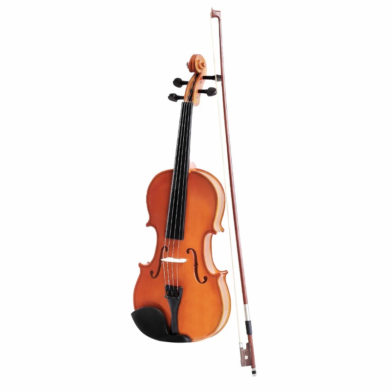 Buy Melodic 4/4 Full Size Acoustic Violin Wooden Natural w/ Bow Rosin ...