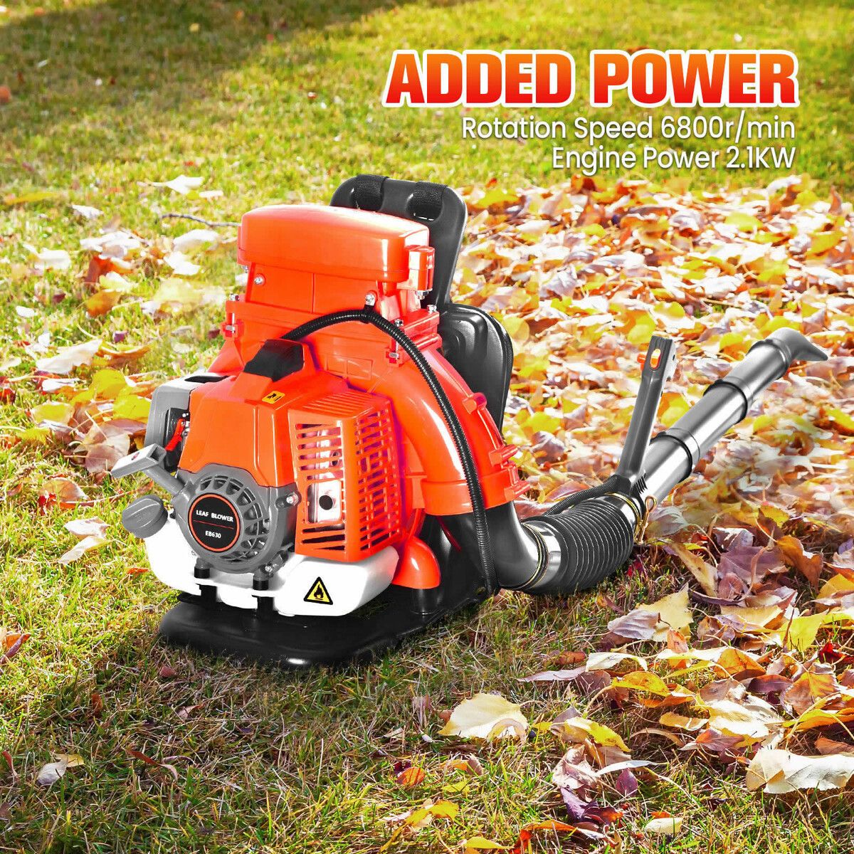 Buy Petrol Leaf Blower Backpack 2 Stroke 65CC Single Cylinder Cordless Garden Lawn Yard Snow Dust Sand Blowing Machine MyDeal