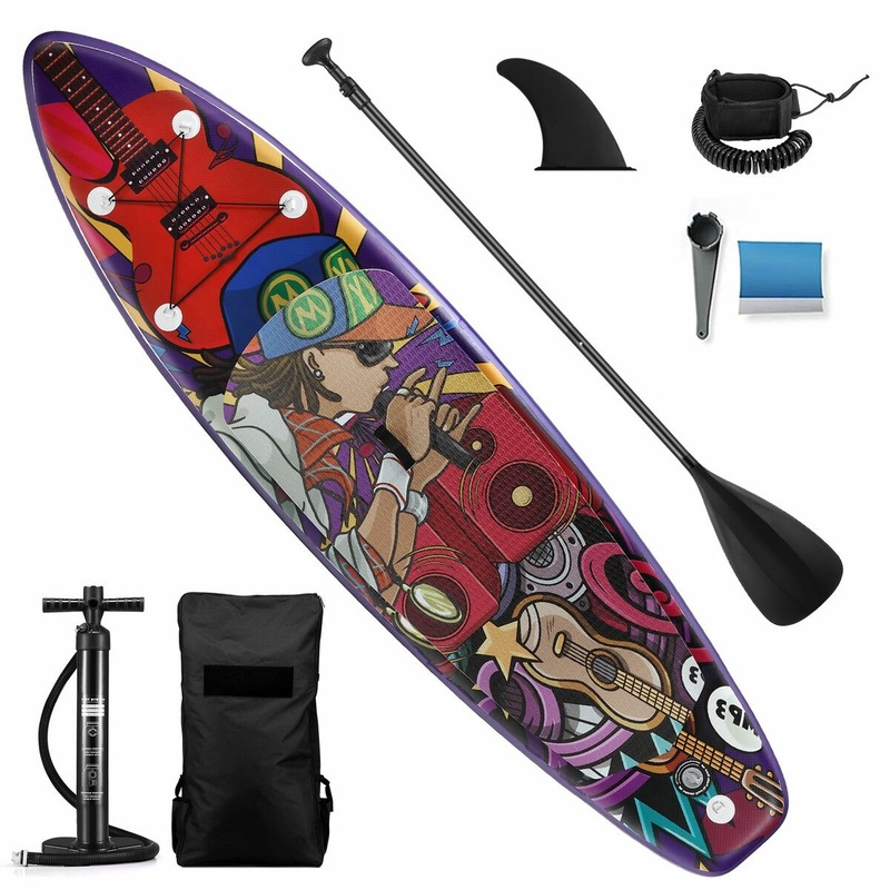 Buy Stand Up Surfing SUP Paddle Board Foam Blow Inflatable Kayak ...