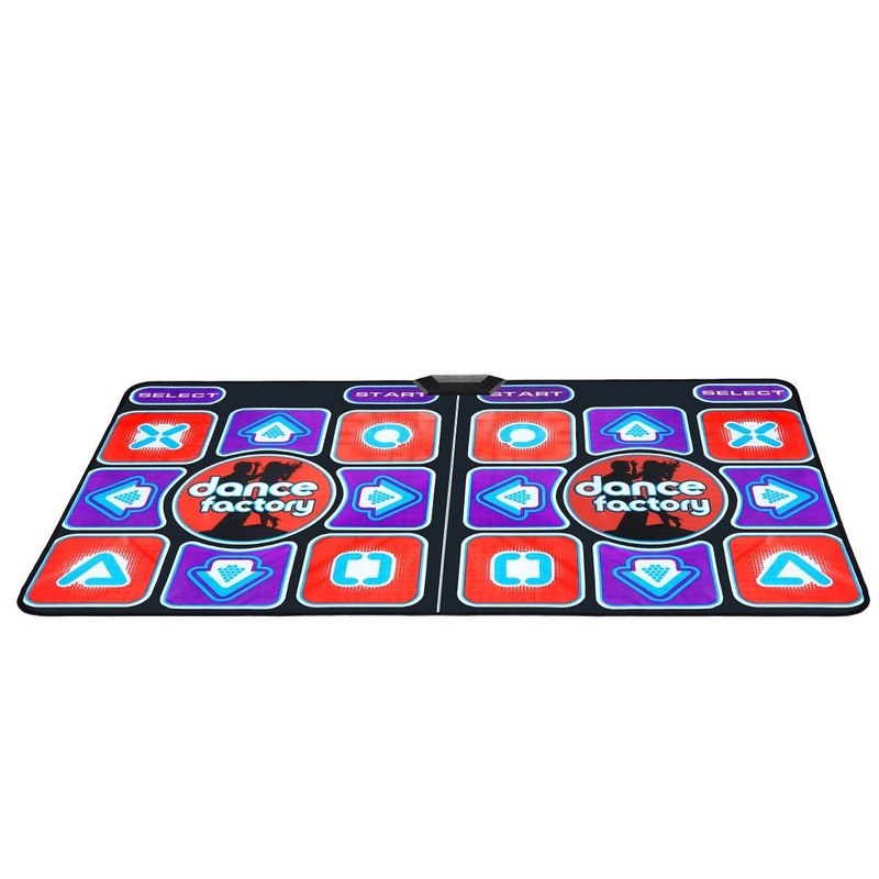 Buy Wireless Double Dancing Mat Pad 2 Remote Controllers Fitness ...