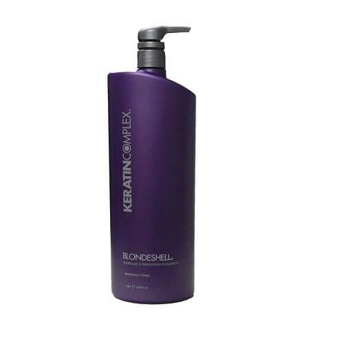 Buy Keratin Complex Blondshell Shampoo - 1 litre - MyDeal Australia