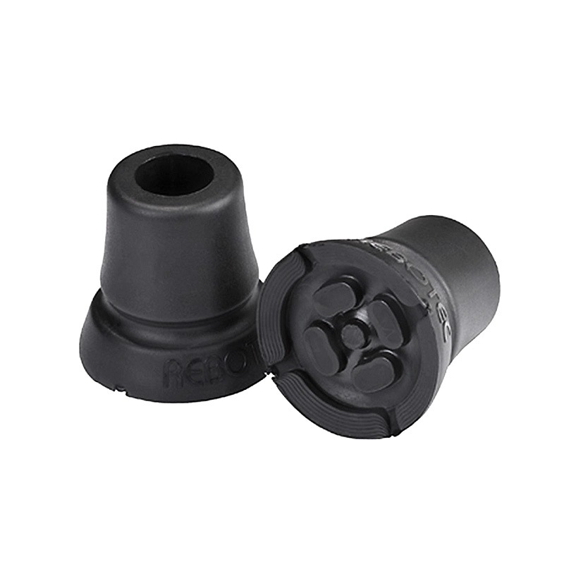 Buy Rebotec Big Foot 22mm Ferrules - Tips for Crutches (pair) - MyDeal