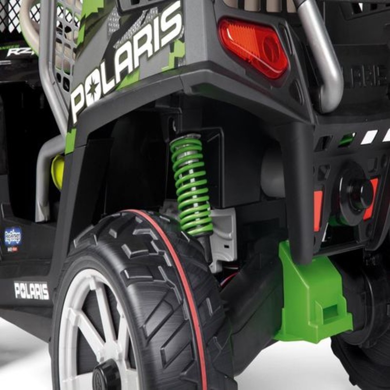 Buy Peg Perego Polaris Ranger RZR Green Shadow Buggy kids - MyDeal