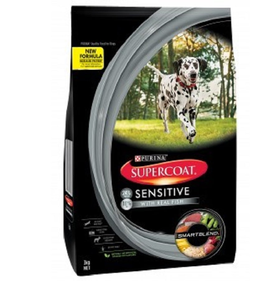 Buy Purina Supercoat Adult Sensitive Fish Smartblend - MyDeal Australia
