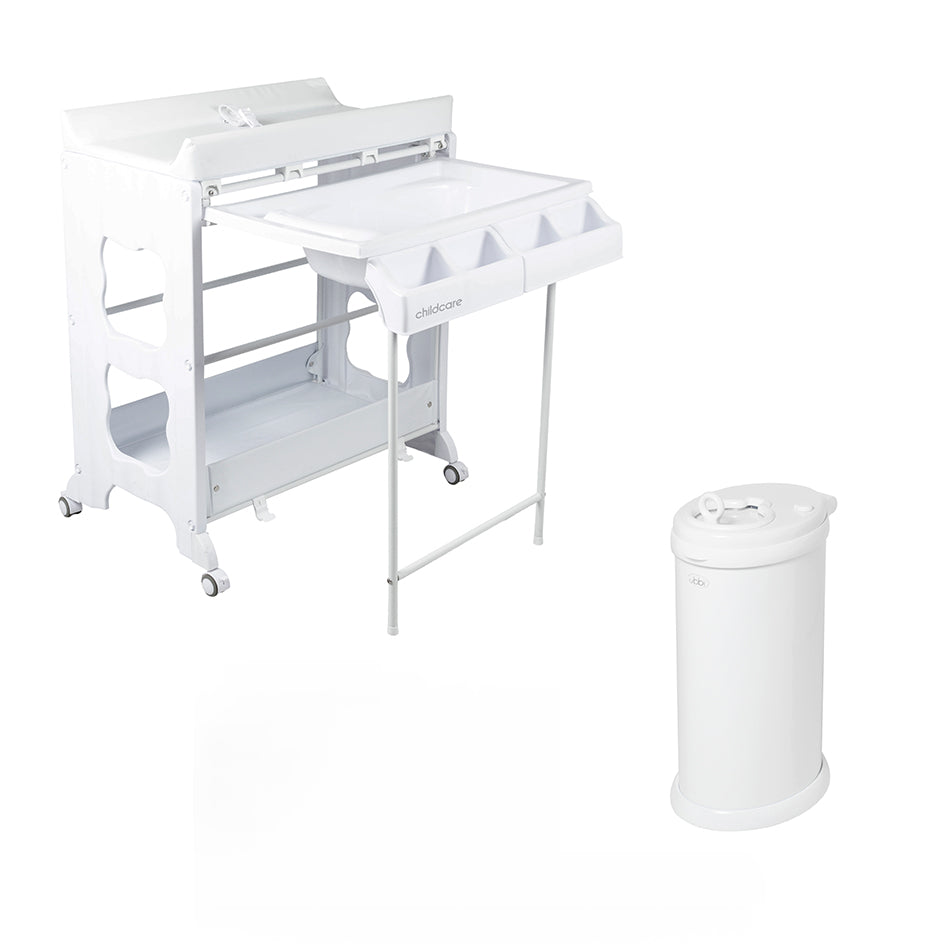 Buy Childcare Montana Baby Change Centre Stylish Table & Ubbi Diaper ...