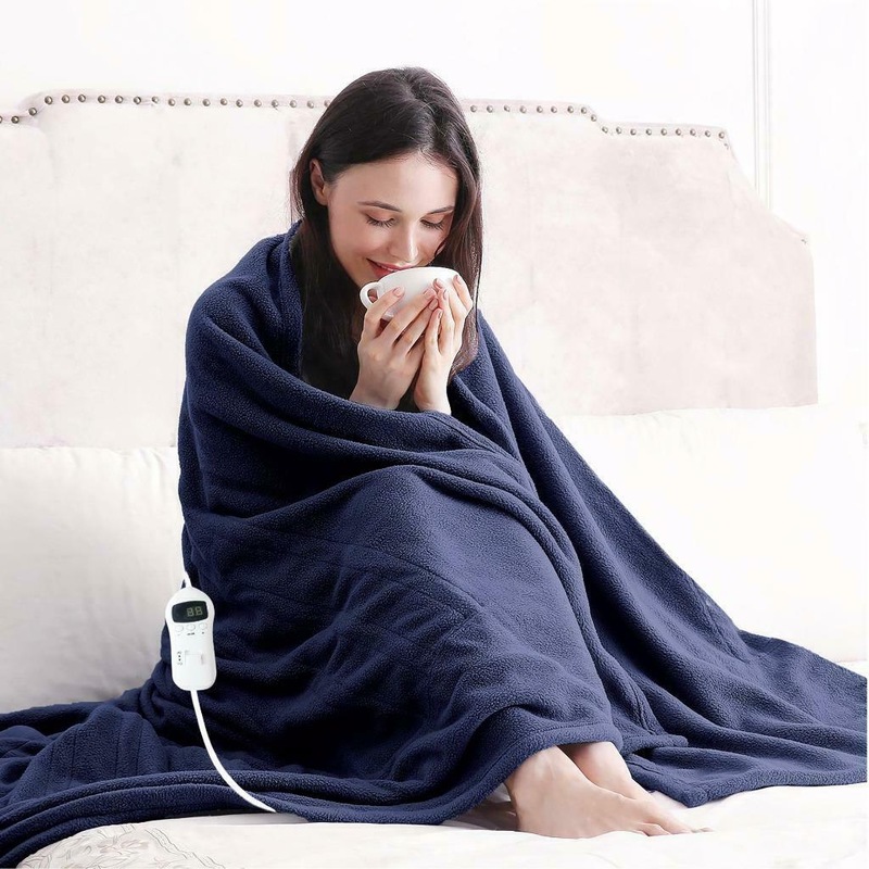 Buy New Smart Heated Throw Rug / Electric Snuggle Blanket Machine ...