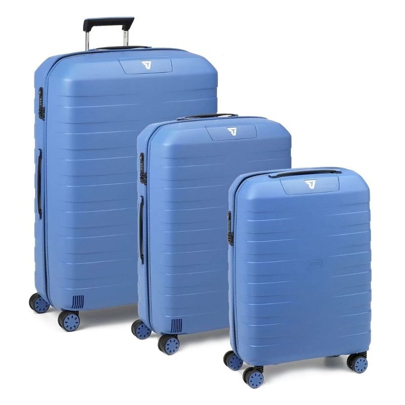 Buy Roncato Box Young Hardsided Spinner Suitcase 3pc Set Ocean/Black ...