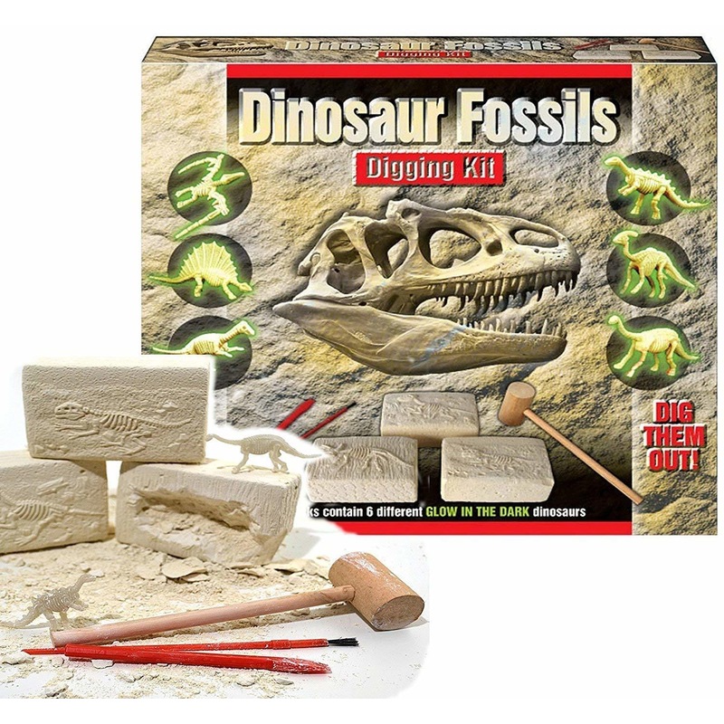 Dinosaur Fossils Glow Digging Kit | Buy Science Kits & Toys - 5033849412951 Dinosaur Fossils Glow Digging Kit | Buy Science Kits & Toys - 5033849412951