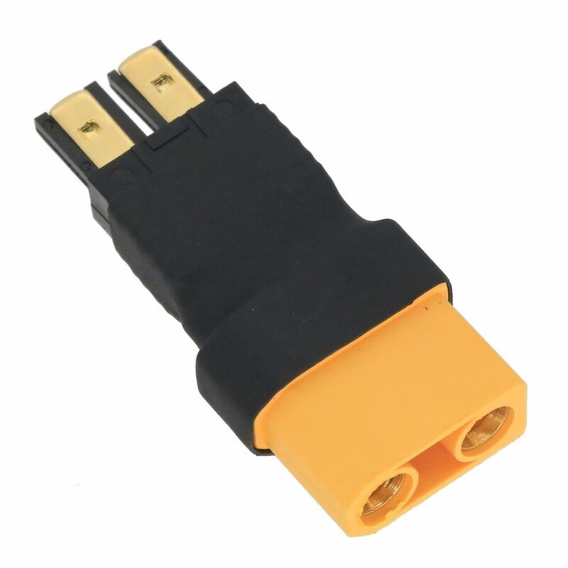 Buy 5 x TRX Plug Male to XT90 Female Adapter RC Battery Connector - MyDeal