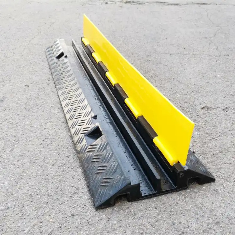 Buy 3 Pack Electrical Wire Protector Cable Cover Road Hump Bump Ramp ...