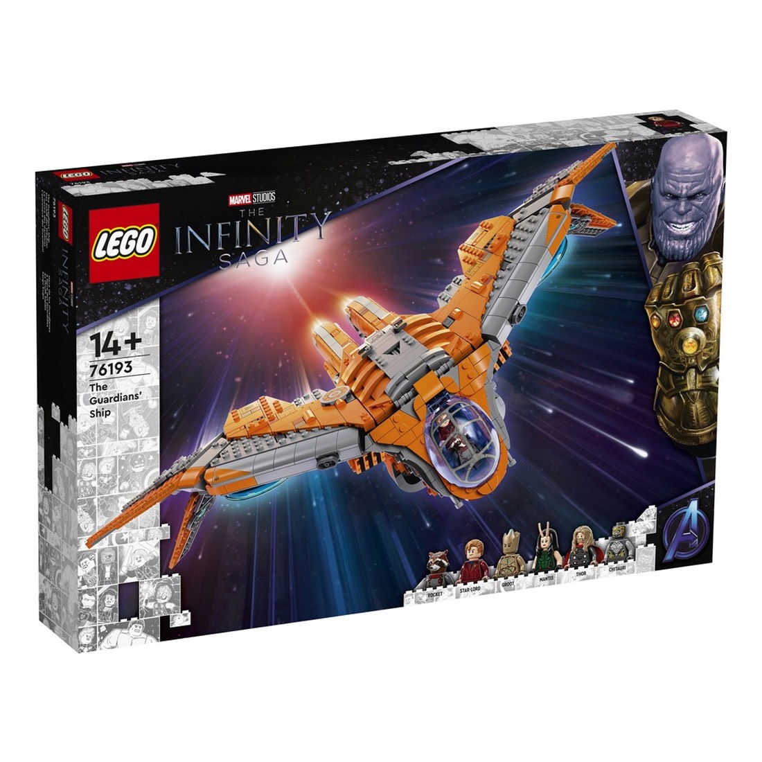 Buy LEGO Marvel Super Heroes The Guardians' Ship (76193) - MyDeal Australia