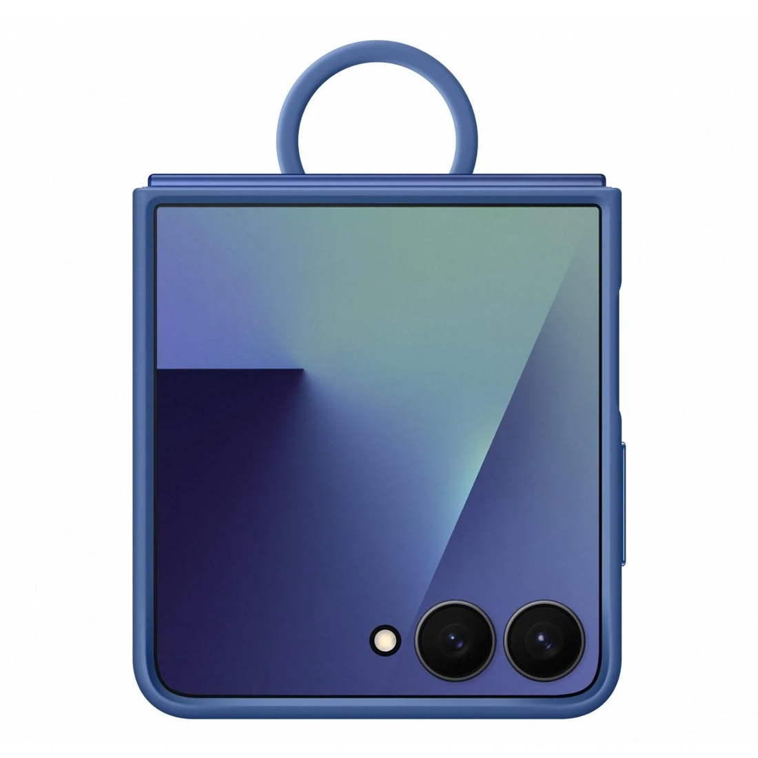 Buy Samsung Galaxy Z Flip7 Silicone Ring Case EF-PF766TNEGWW - Blue ...