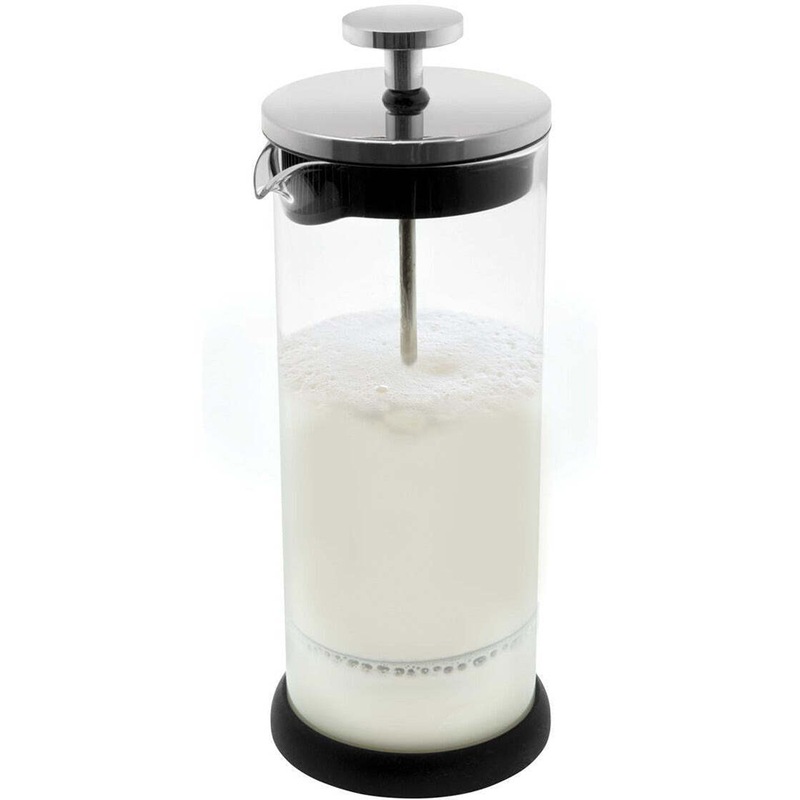 Buy Avanti Glass 500ml Milk Frother Drink/Coffee Foamer/Mixer w/ Easy ...