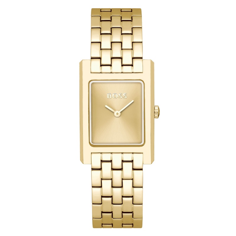 Buy Hugo Boss Gold Steel Slim Women's Watch - 1502744 - MyDeal