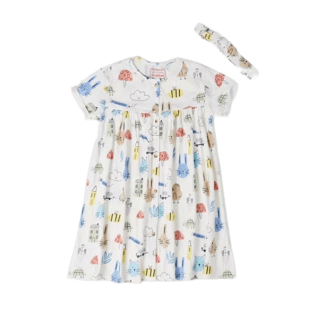 Buy Blue Zoo Girls Animals Dress - MyDeal Australia