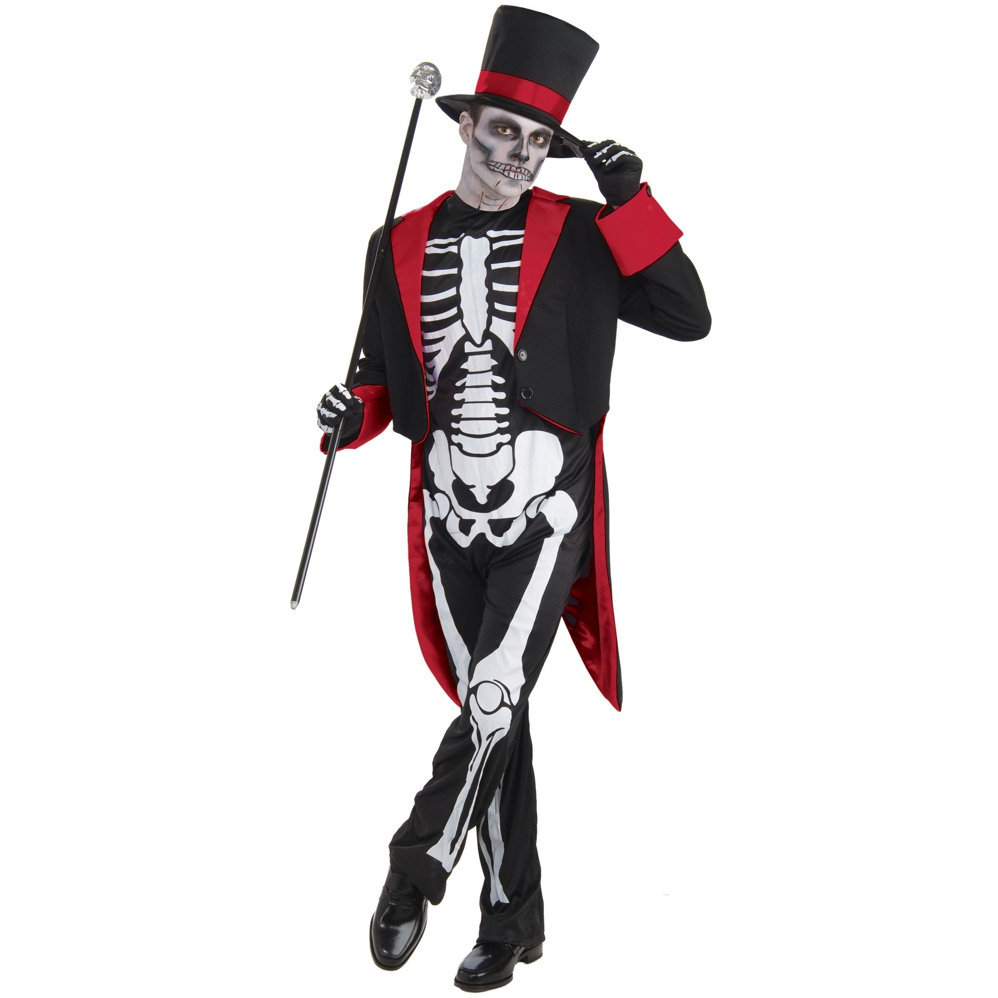 Buy Bristol Novelty Mens Mr Bone Jangles Halloween Costume - MyDeal ...