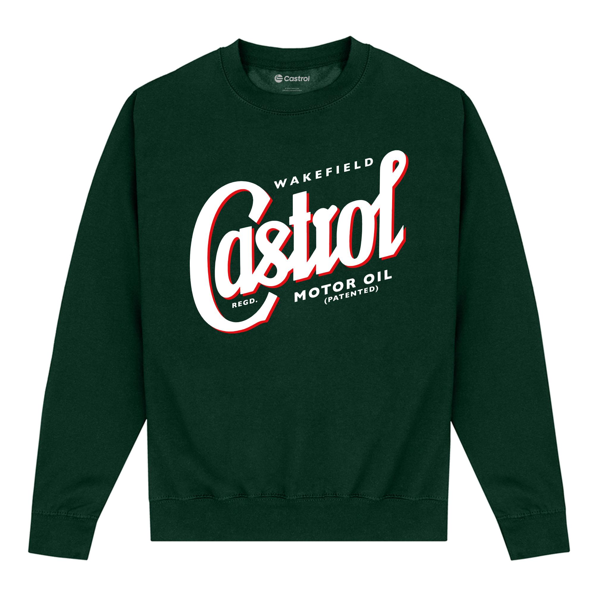 Buy Castrol Unisex Adult Registered Logo Sweatshirt - MyDeal Australia