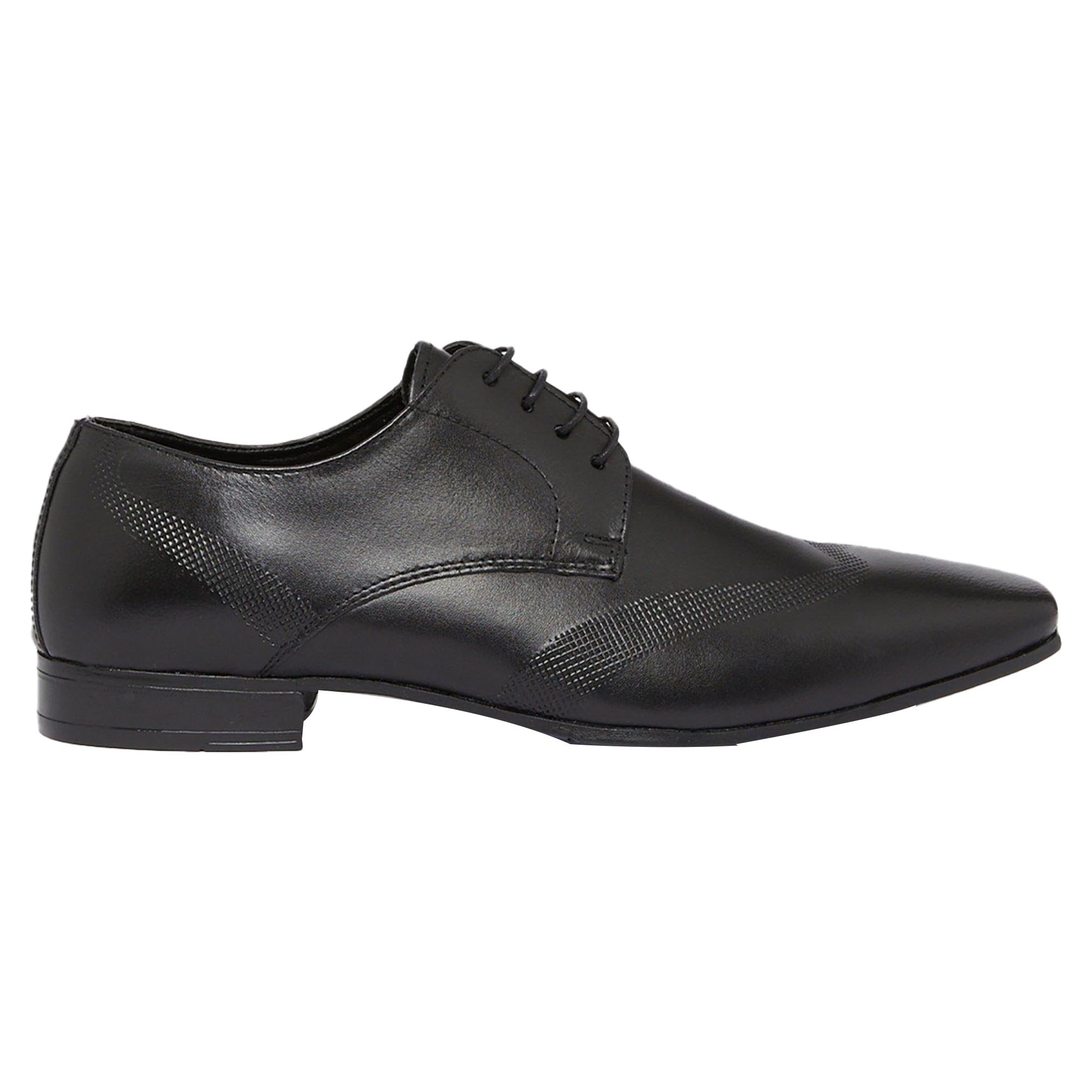 Buy Debenhams Mens Foster Perforated Leather Derby Shoes - MyDeal Australia