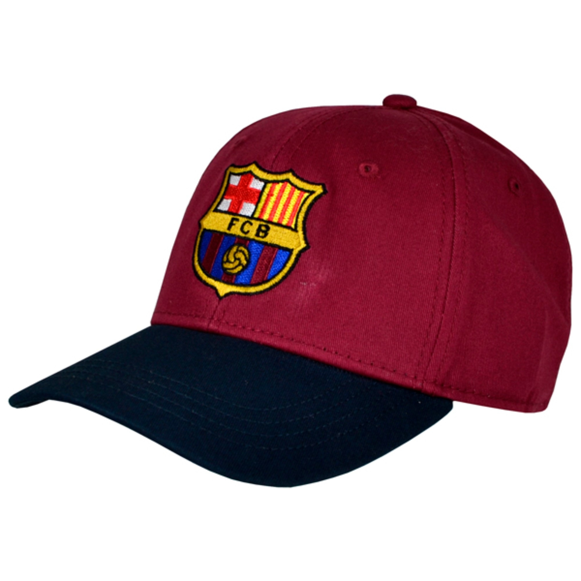 Buy FC Barcelona Official Football Crest Design Baseball Cap - MyDeal ...