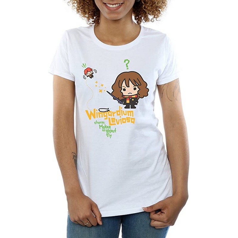 Buy Harry Potter Boys Wingardium Leviosa Hermione Cotton T-Shirt - MyDeal