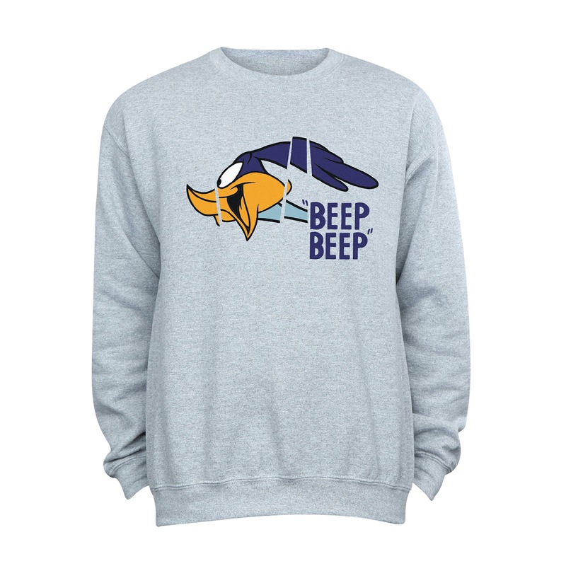Buy Looney Tunes Mens Beep Beep Road Runner Sweatshirt - MyDeal