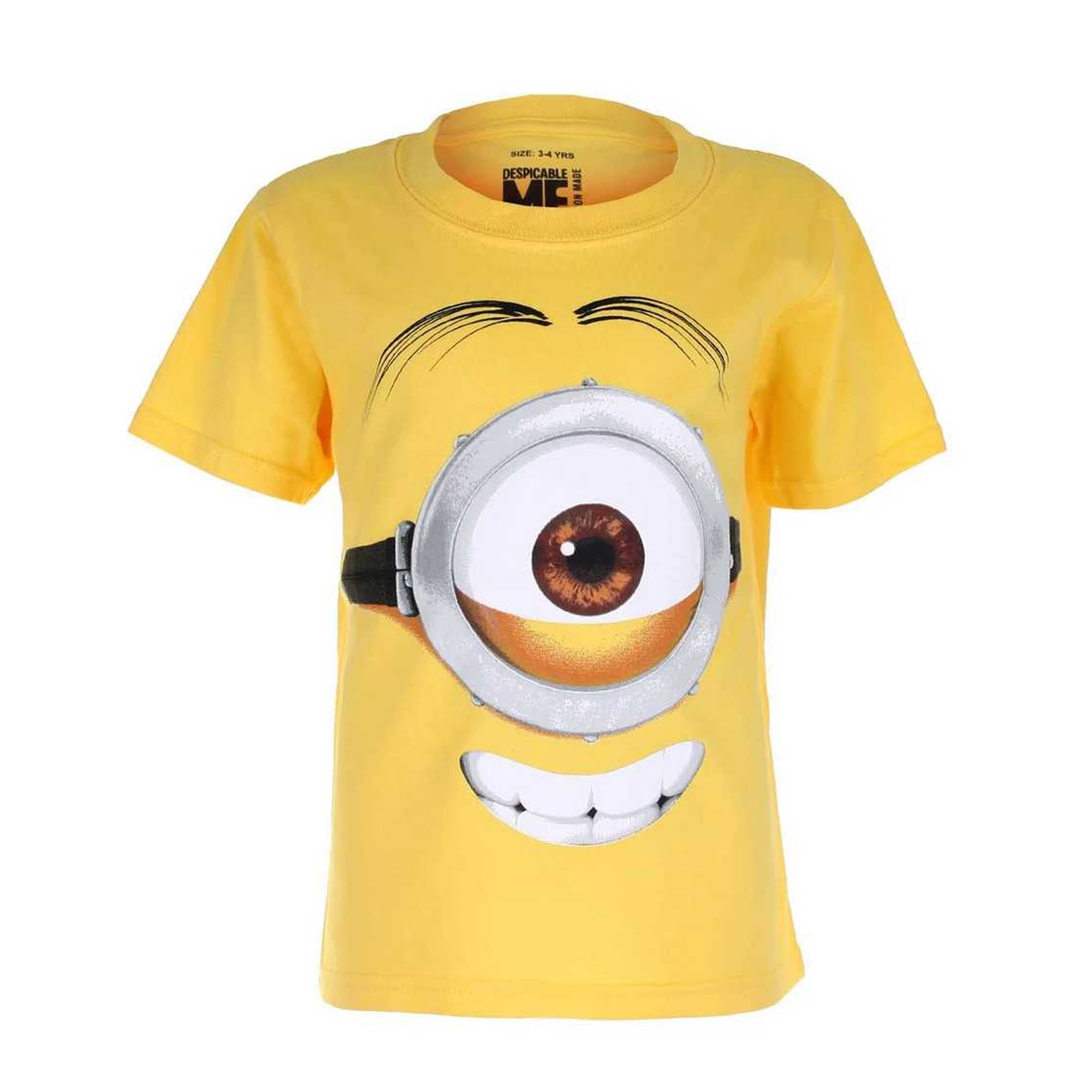 Buy Minions Boys Stuart Face T-Shirt - MyDeal Australia