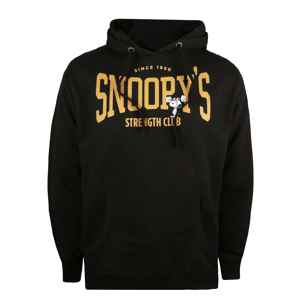 Buy Peanuts Mens Strength Club Snoopy Hoodie - MyDeal Australia