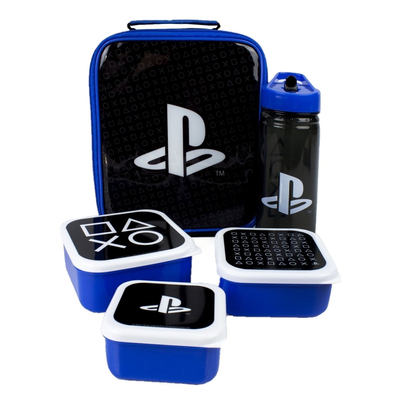 Buy Playstation Gaming Logo Lunch Bag Set (Pack of 5) - MyDeal