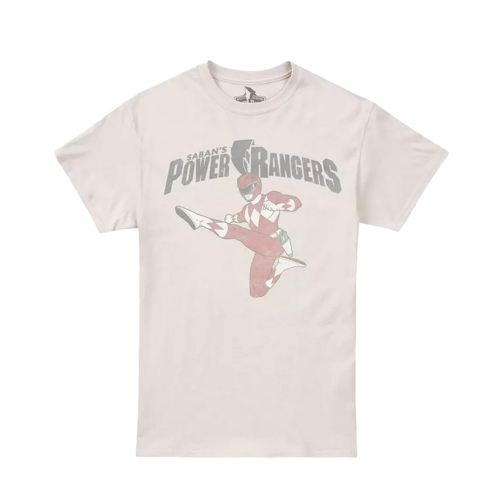 Buy Power Rangers Mens Red Power Ranger T-Shirt - MyDeal Australia