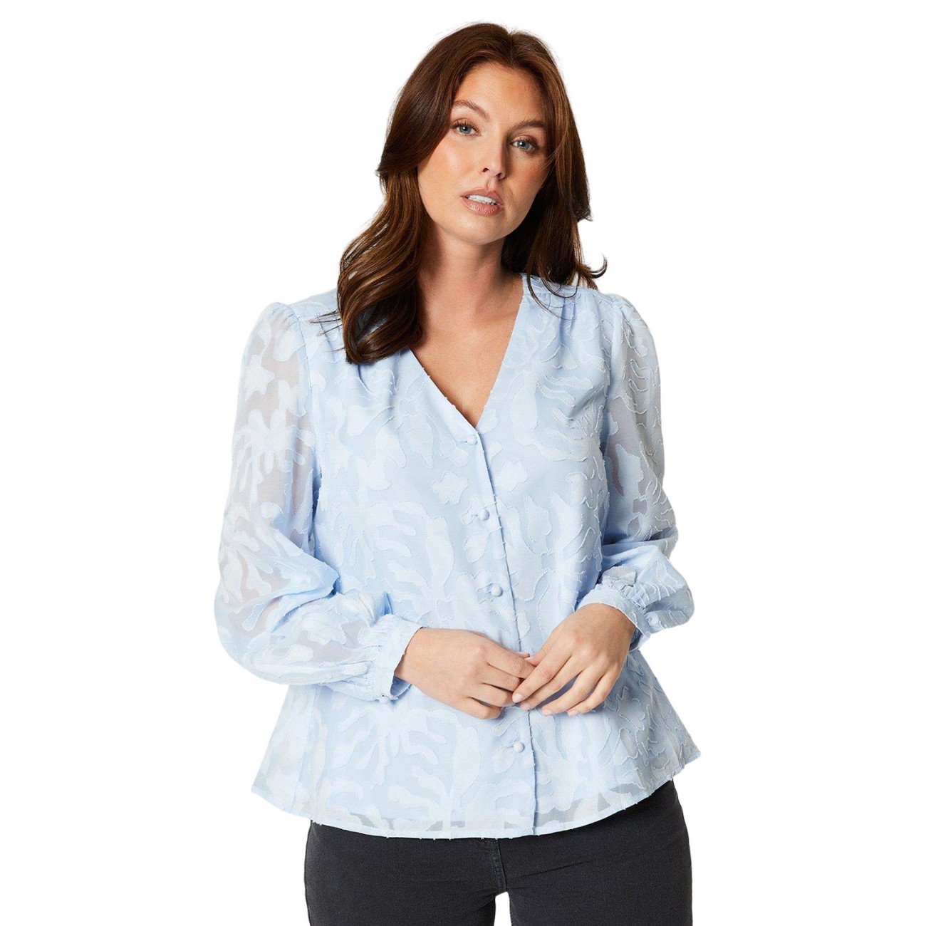 Buy Principles Womens/Ladies Button Through Blouse - MyDeal Australia