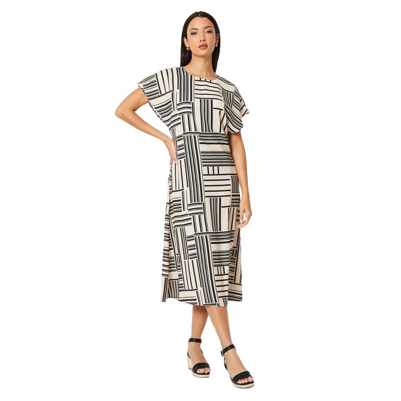 Buy Principles Womens/Ladies Geometric Midi Dress - MyDeal