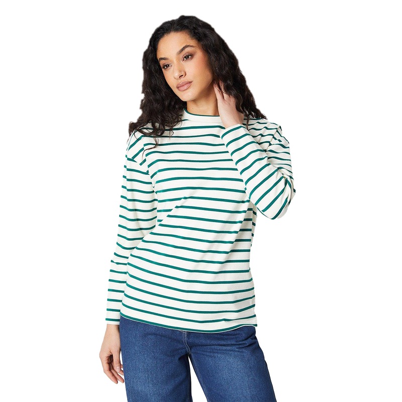 Buy Principles Womens/Ladies Jersey Relaxed Fit Long-Sleeved Top - MyDeal