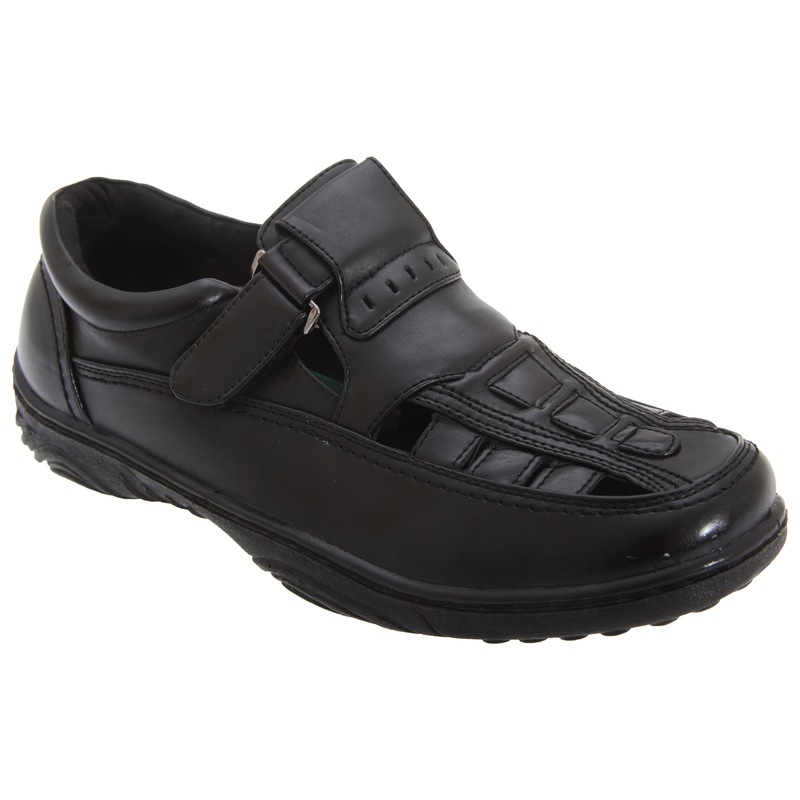 Buy Scimitar Mens Touch Fastening Toe Sandal Shoes - MyDeal