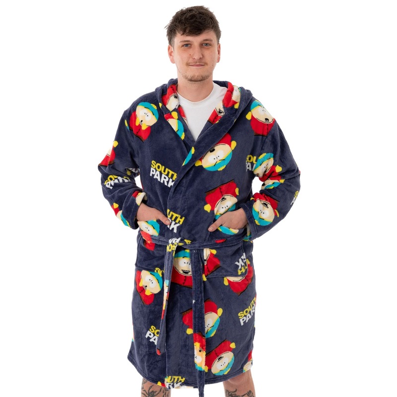 Buy South Park Mens Eric Cartman Hooded Robe - MyDeal