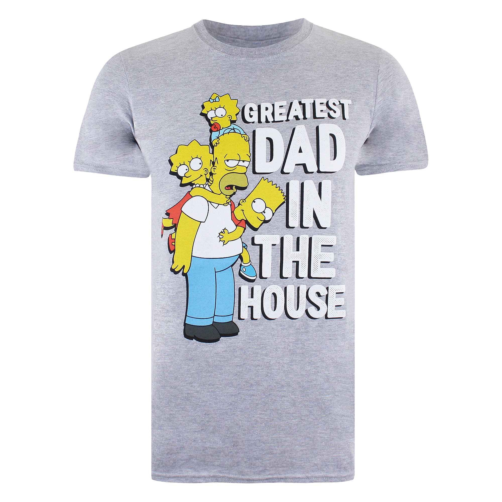 Buy The Simpsons Mens Greatest Dad In The House T-Shirt - MyDeal Australia